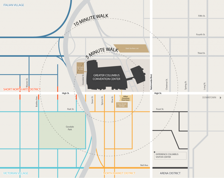 map-1-2 - Greater Columbus Convention Center